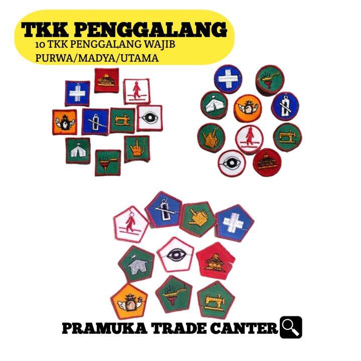 TKK Penggalang Wajib Bordir Purwa | Madya | Utama | Lazada Indonesia