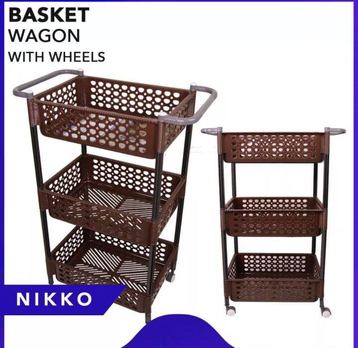 MULTI-PURPOSE WAGON/STORAGE ORGANIZER WITH WHEELS | Lazada PH