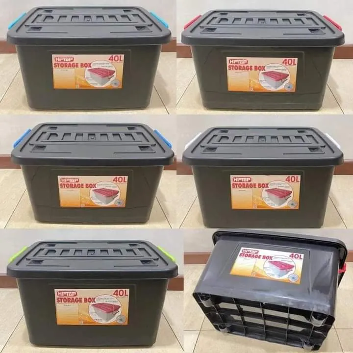 storage box 40L (3 pcs) | Lazada PH