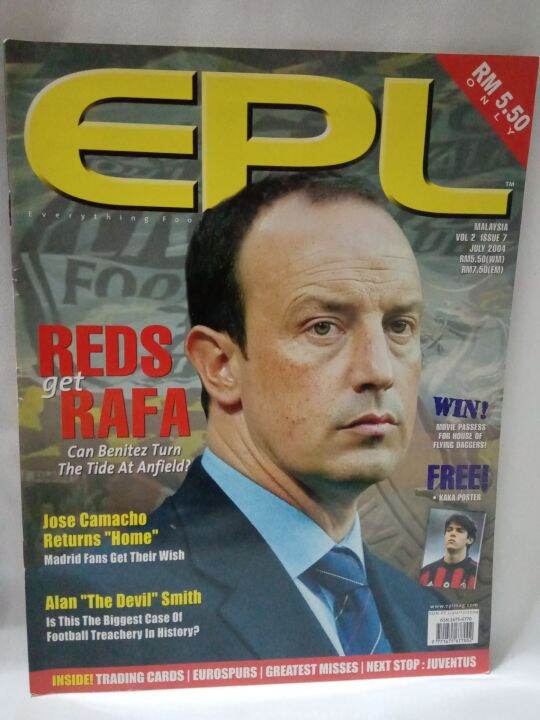 Majalah Sukan Bola EPL - Sept 2003 | Lazada