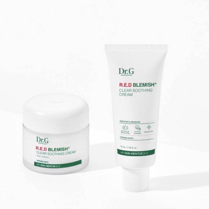 Kem dưỡng Dr.G DrG Red Blemish Clear Soothing Cream 30 - 70ml | Lazada.vn