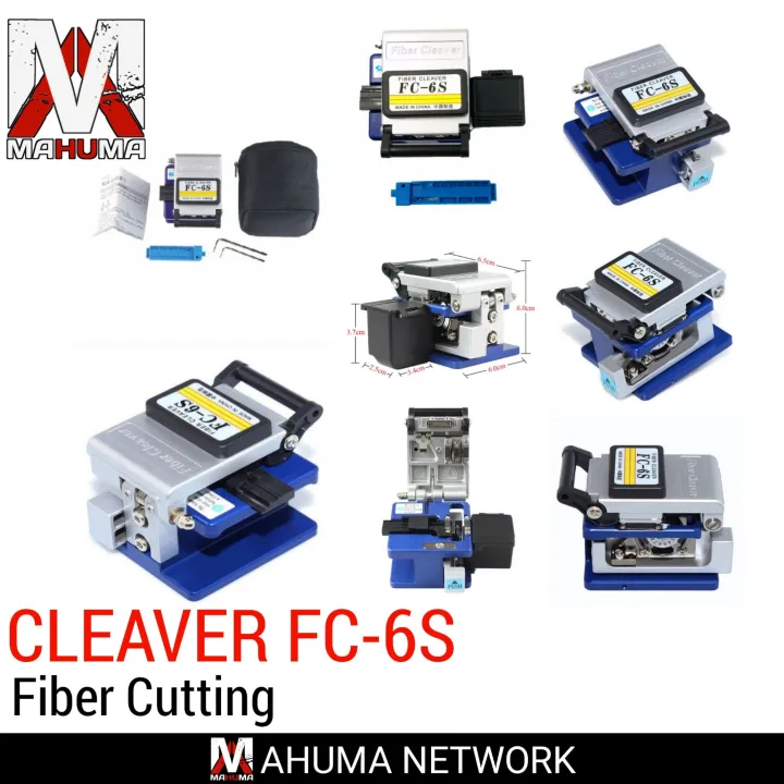 Cleaver FC 6S Fiber Optic FTTH Toolkit Pemotong Kabel Core FO High ...