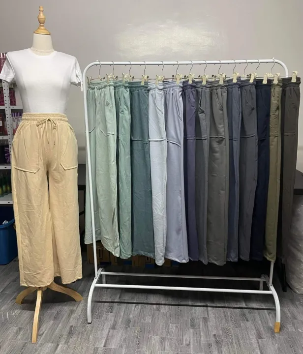 H&M DIvided wideleg jogger | Lazada PH