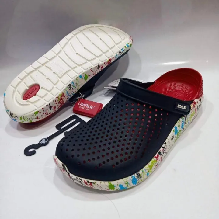New Colour (49 Colours) รองเท้าแตะ รองเท้าหัวโต Crocs Lite Ride รองเท้า ...