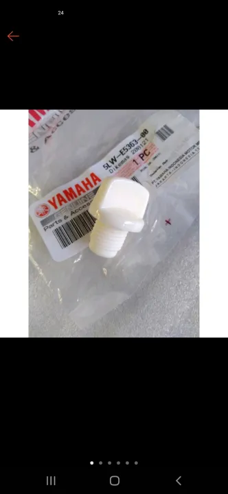 Genuine Yamaha Gear Oil Drain Plug 5LW-E5363-00 | Lazada PH