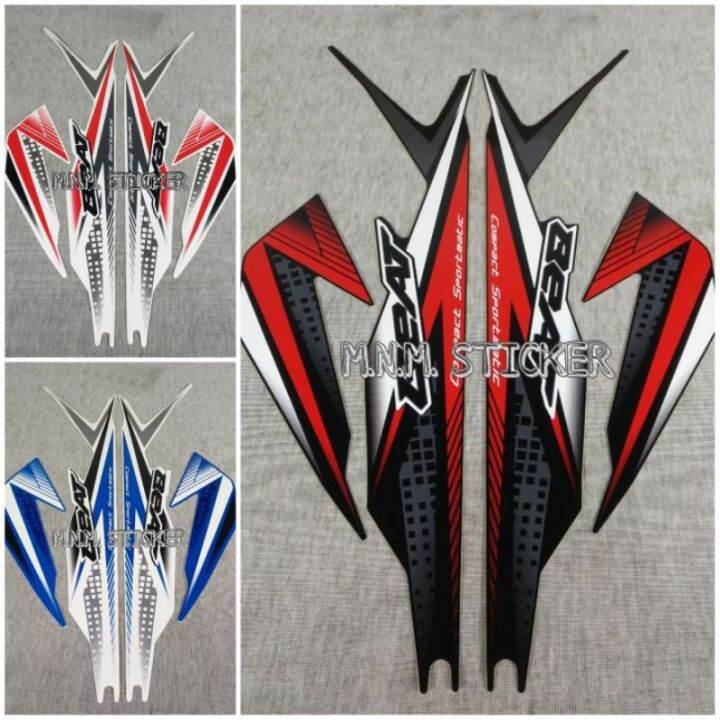 HONDA BEAT Fi DECALS/STICKER | Lazada PH
