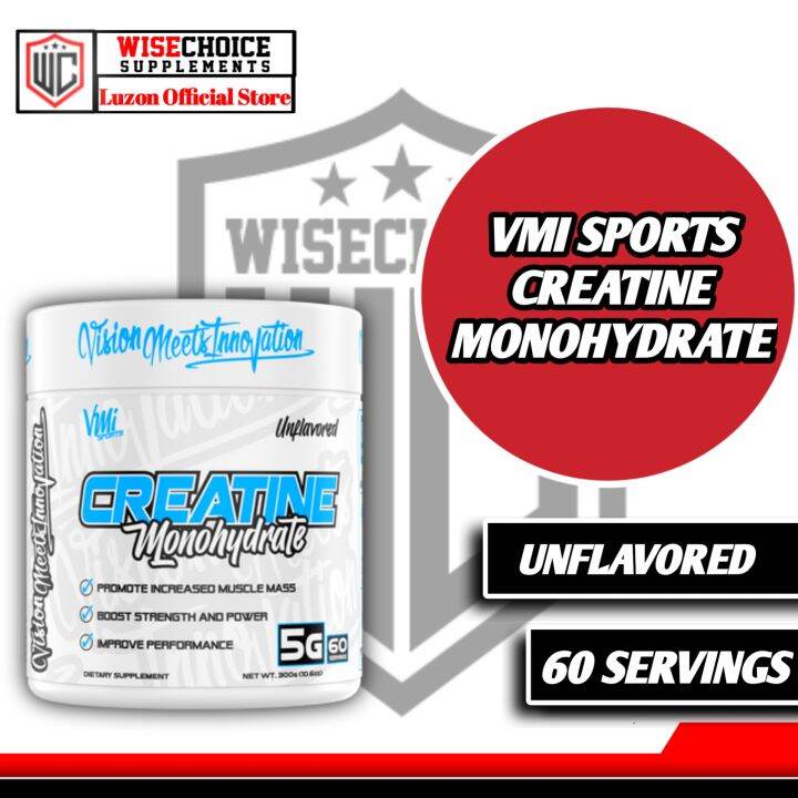 VMI SPORTS CREATINE MONOHYDRATE 300 GRAMS | Lazada PH