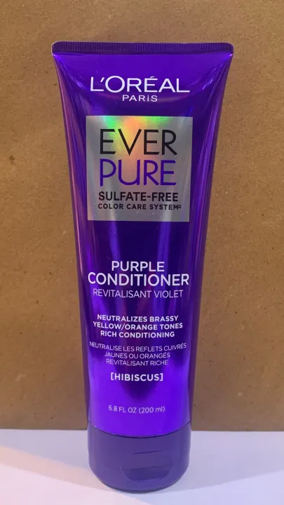 L’Oréal Ever Pure Sulfate Free Purple Conditioner 200ml | Lazada PH