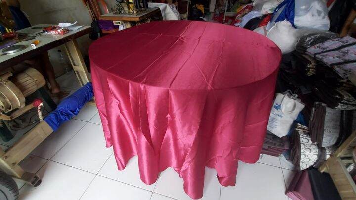 Talpak Meja Bulat atau Cover Meja Bulat atau Rempel Meja Bulat ...