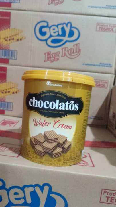 Wafer cream Gery chocolatos kaleng kue lebaran cocok untuk idul fitri | Lazada Indonesia