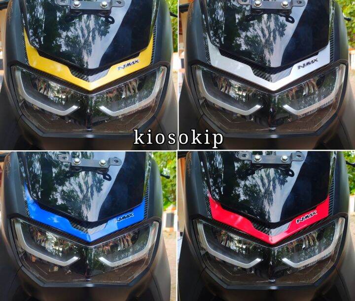 garnish lampu nmax new / garnish headlamp alis nmax new / aksesoris ...