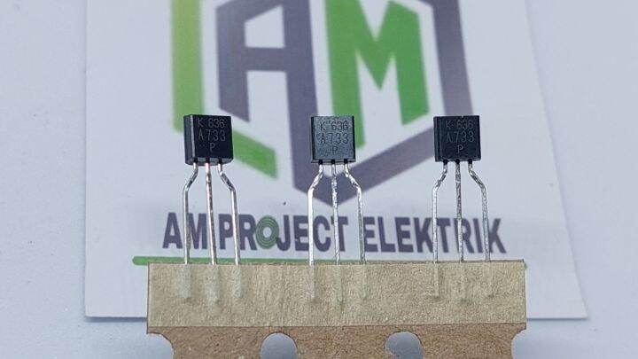 (3 pcs) Transistor A733 PNP A 733 TR A733 harga per 3 pcs | Lazada ...