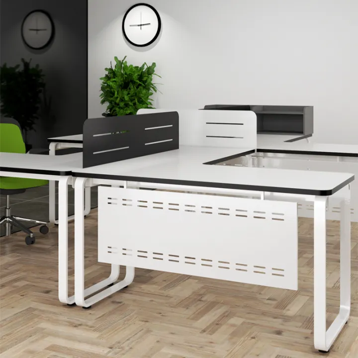Desk Bottom Baffle Table Desktop Metal Screen Partition Block Partition ...