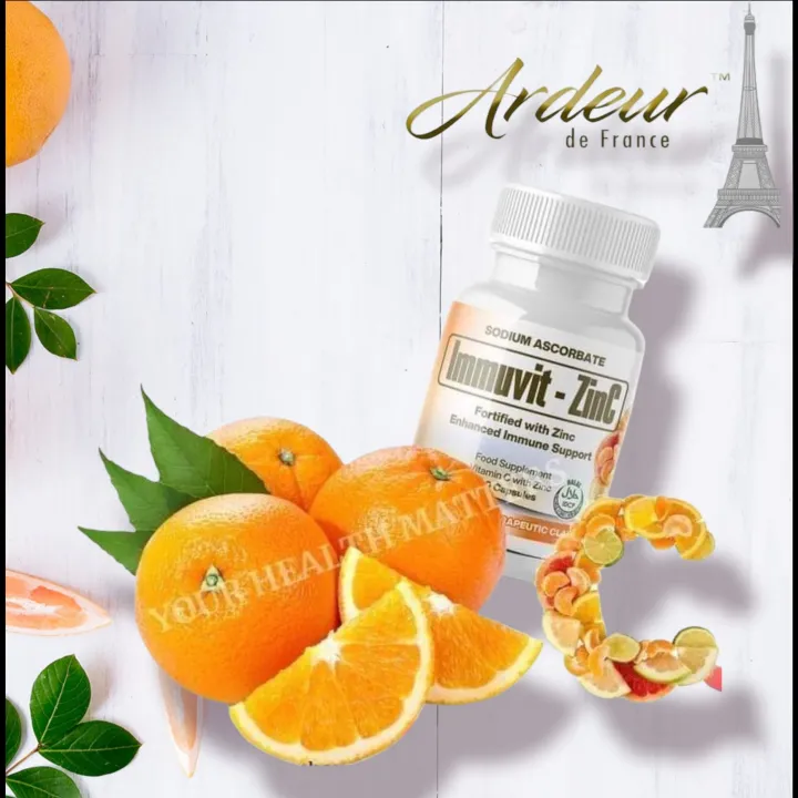 Ardeur Immuvit Zinc Sodium Ascorbate [30caps] | Lazada PH