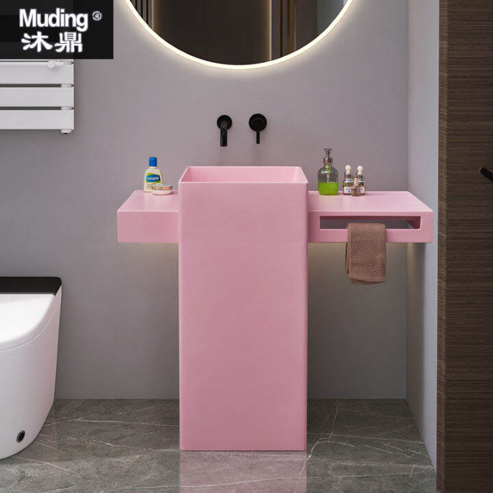 Pedestal Basin All-in-One Floor Type Wash Basin Creative Crea ...