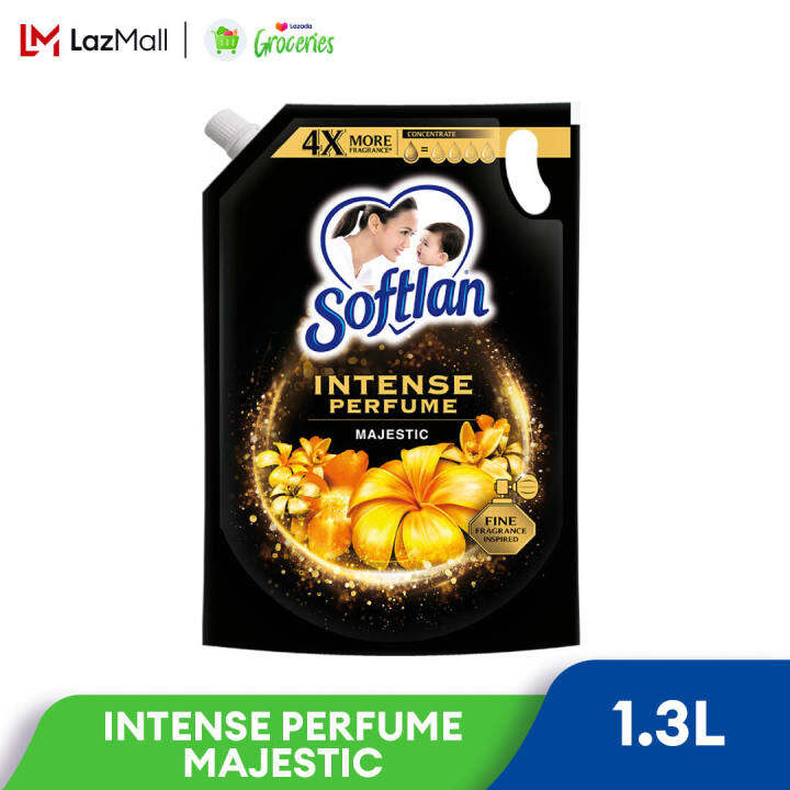 Softlan Intense Perfume 1.3L Majestic Concentrated Fabric Softener ...