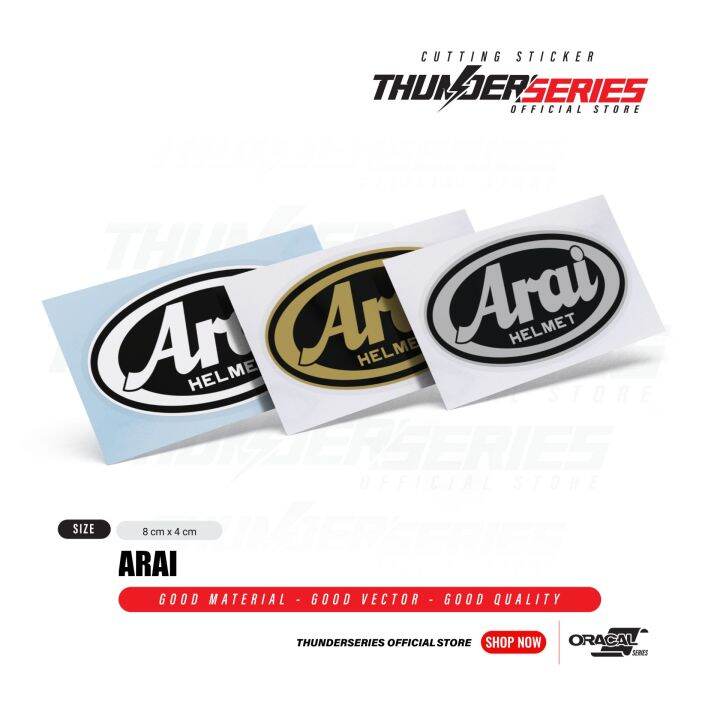 Sticker Helmet Arai | Cutting Stiker Arai | Lazada Indonesia