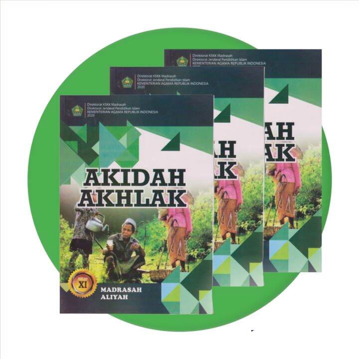 Buku Akidah Akhlak Madrasah Aliyah Kelas 11 KMA 183 Tahun 2020 | Lazada Indonesia