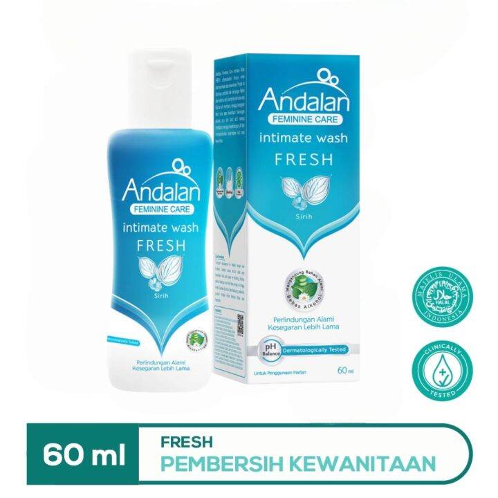 ANDALAN Feminin Care Fresh 60ml [ Kemasan Baru ] | Lazada Indonesia