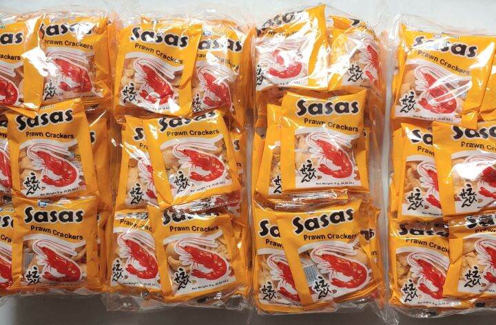 4 Pack Sasas Prawn Crackers Shrimp | Lazada PH