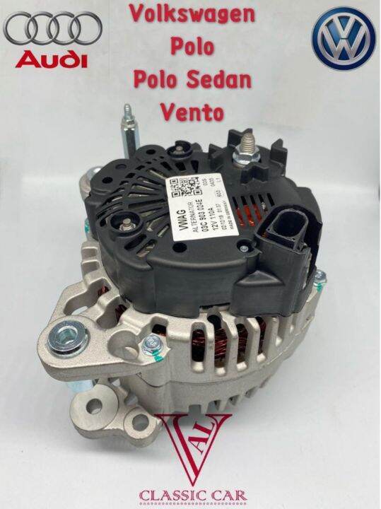 ( OEM ) VOLKSWAGEN POLO POLO SEDAN VENTO ALTERNATOR ( 110A ) ( 12V ...