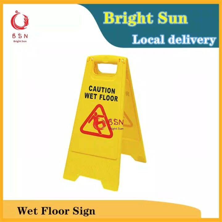 【COD】Caution Sign Wet Floor Signage A- Shape No Parking Sign Foldable ...