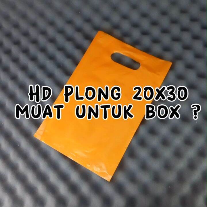 Plastik HD Plong 20x30 Tebal 0,5 Isi 100 Pcs PREMIUM Kantong Hijab ...