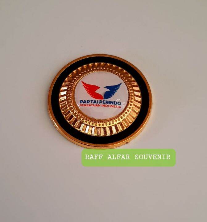 PIN PARTAI PERINDO LOGO BARU PIN PERINDO | Lazada Indonesia