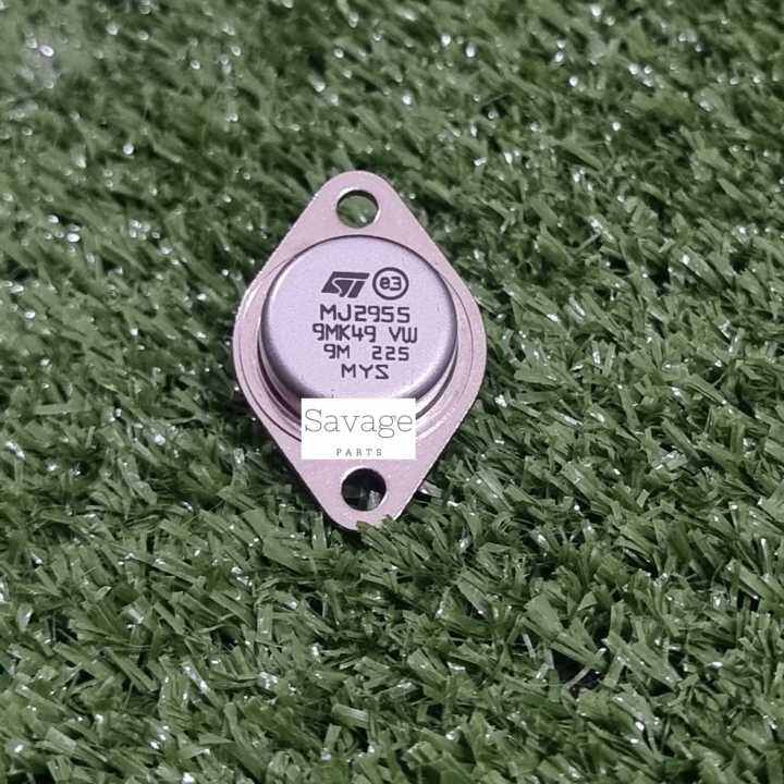 1 SET TRANSISTOR 2N3055 3055 MJ2955 2955 MALAYSIA ORIGINAL | Lazada ...