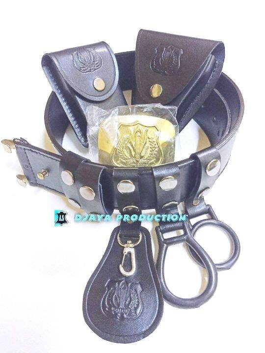 kopel satpam security pdl pdh kulit aslii hitam lengkap terbaru 2023 ...