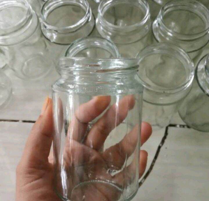 Botol selai PIDO botol kaca botol ikan cupang tanpa tutup per 1pcs ...