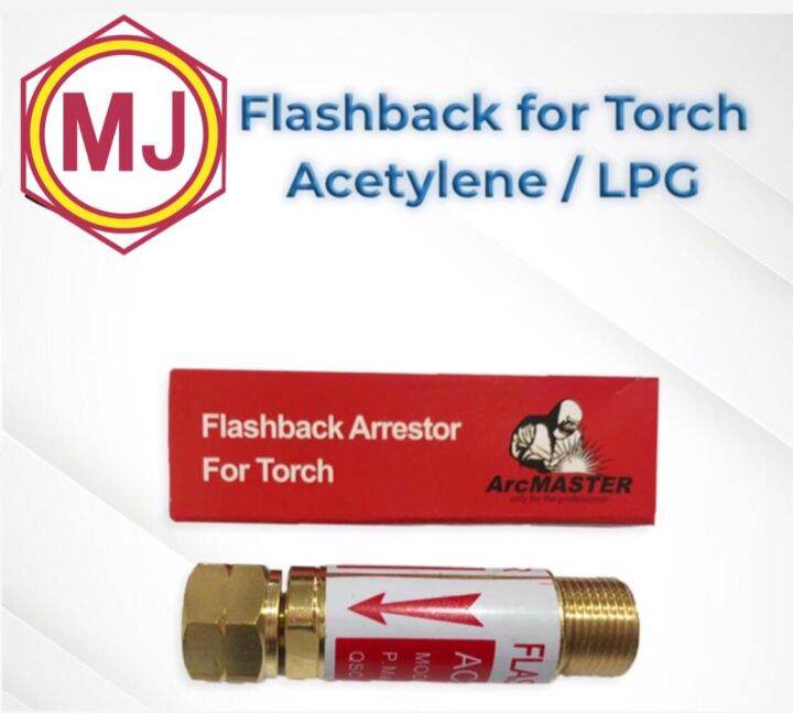 Flashback Arrestor for Torch Acetylene / LPG ArcMaster - Blender Las ...