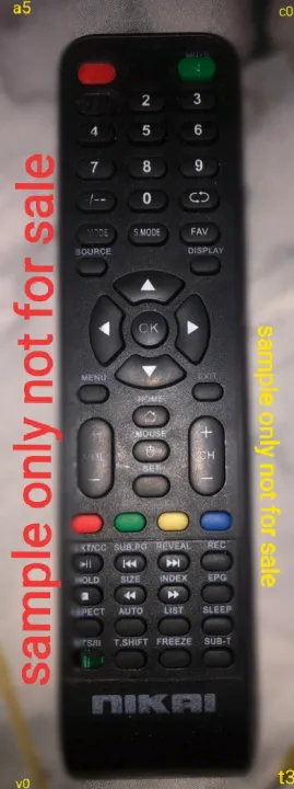 nikai smart tv remote(universal)100% na gagana sa tv mo | Lazada PH