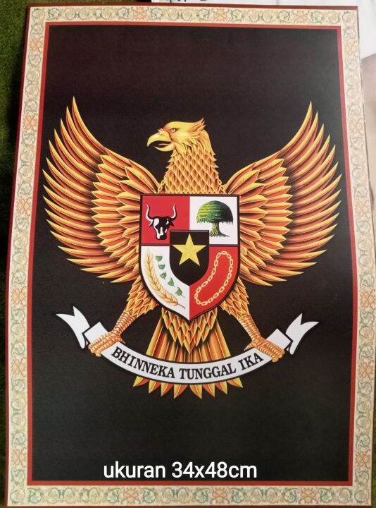 Poster Burung garuda bahan karton | Lazada Indonesia