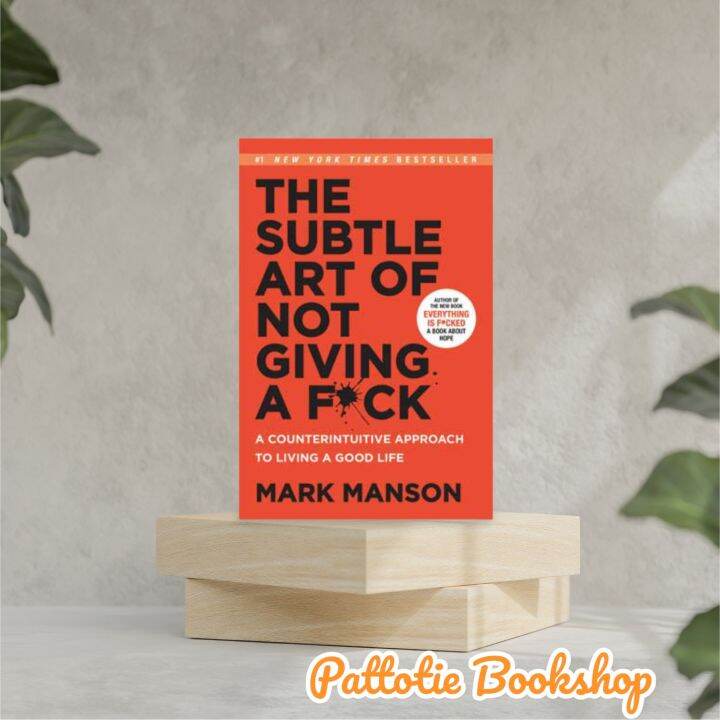 The Subtle Art of Not Giving A Fvck by Mark Manson | Lazada PH