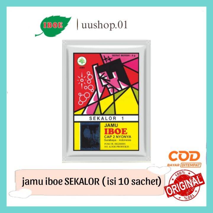 Sekalor jamu IBOE (10 Sachet) | Lazada Indonesia