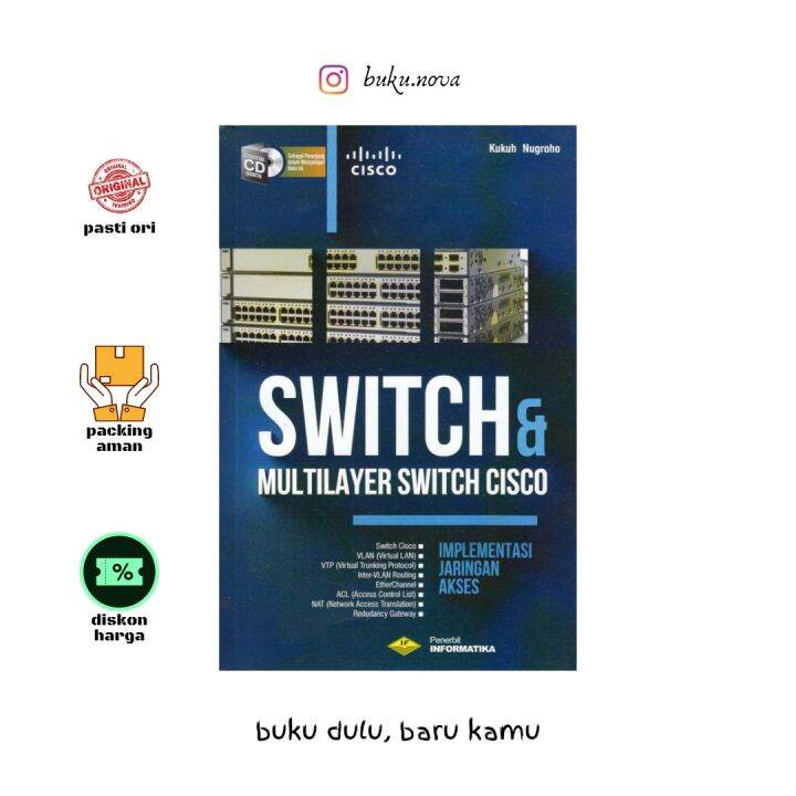 Buku Switch & Multilayer Switch Cisco : Implementasi Jaringan Akses + CD | Lazada Indonesia