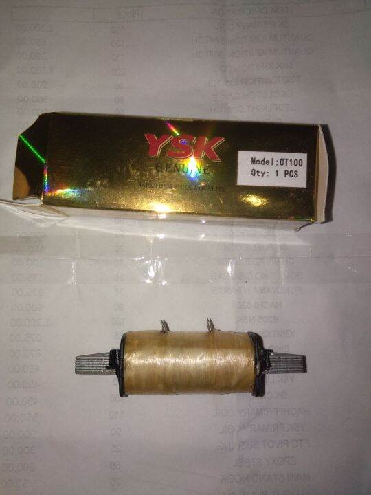 primary coil ct100 bajaj | Lazada PH