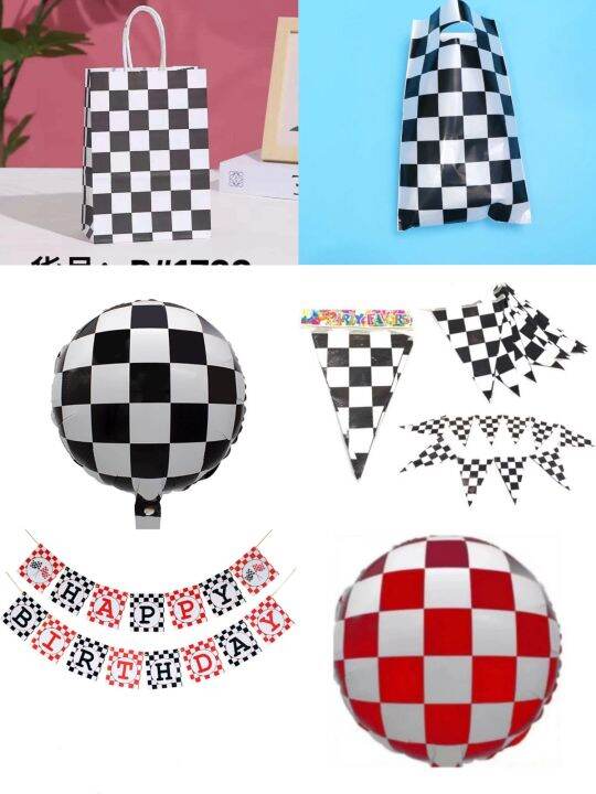Checkered party theme | Lazada PH