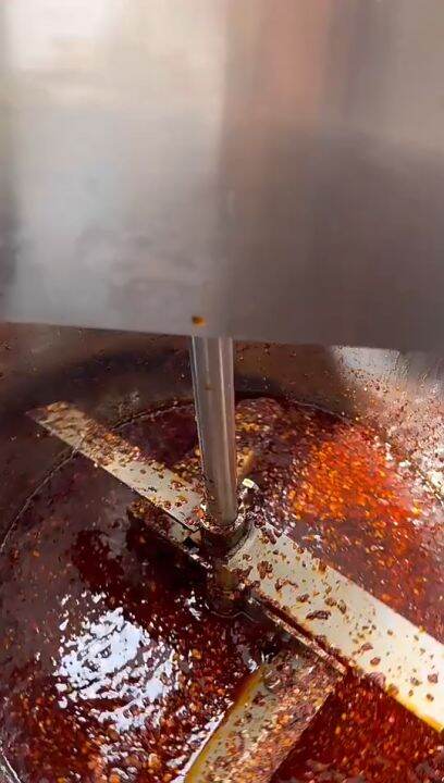 Ready Automatic Sauce Sambal Paste Pes Stir Frying Pot Stirrer Auto ...