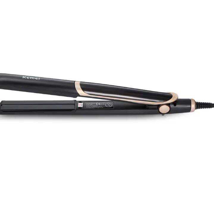Kemei Km 2219 Infrared Ceramic Thermostatic Coating 2 In 1 Hair Styling