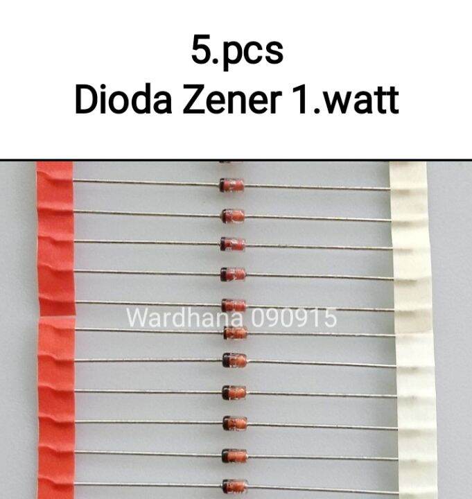 (5.pcs) Dioda Zener 3v ~ 33v 1 watt Dioda Zener 1 watt | Lazada Indonesia