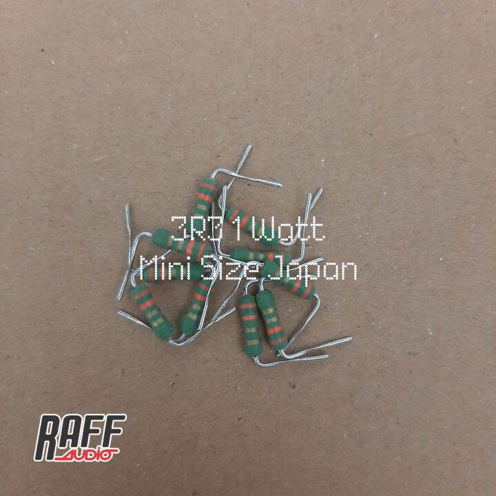 10 pcs - Resistor 3R3 3.3 Ohm 1 watt Mini Size Japan | Lazada Indonesia