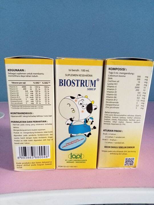 BIOSTRUM Syrup | Lazada Indonesia