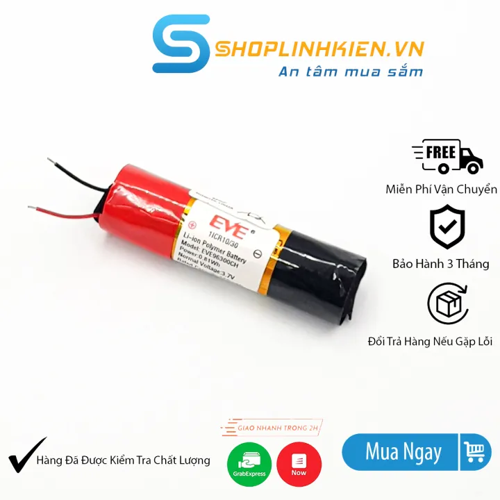 Pin 3.7V cho các thiết bị các loại🍀 pin trụ cho bút cảm ứng ghi âm ...