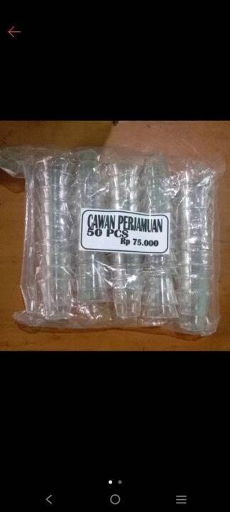 CAWAN PERJAMUAN KUDUS ISI 50 PCS | Lazada Indonesia