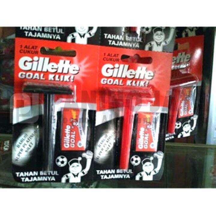 Gillette Goal Klik Alat Cukur Kumis dan Jenggot | Lazada Indonesia