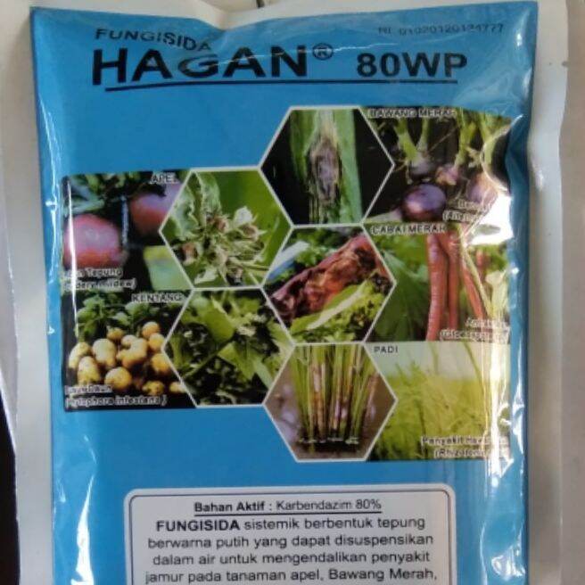 Fungisida Karbendazim 80WP HAGAN 200gr | Lazada Indonesia