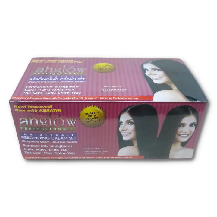 Authentic Ahglow Hair Rebonding Set 480grams 2in1 | Lazada PH