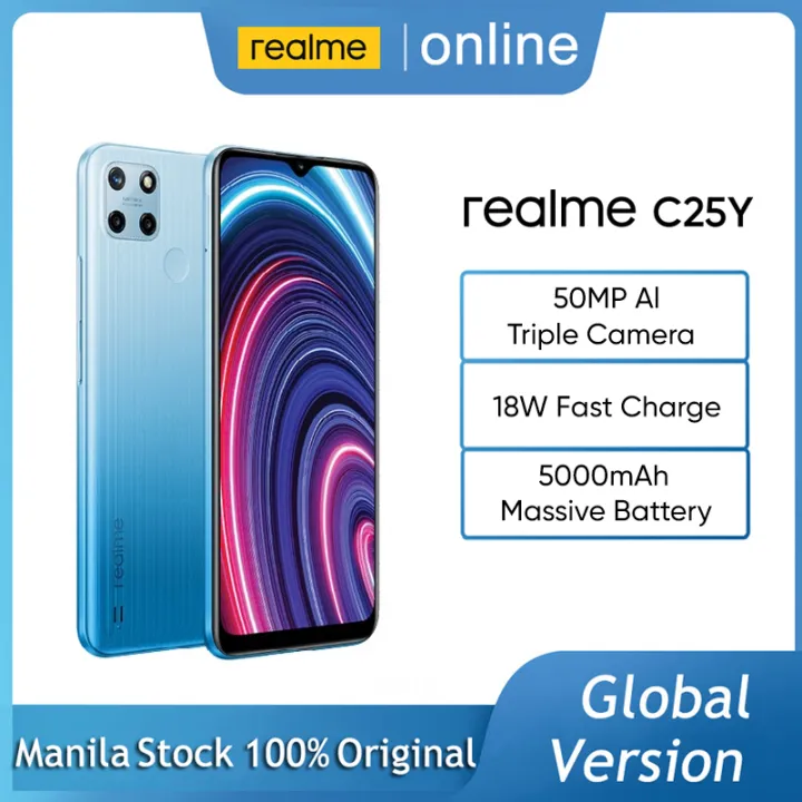 realme C25Y [4GB RAM + 64GB ROM] 50MP AI Triple Camera Android ...